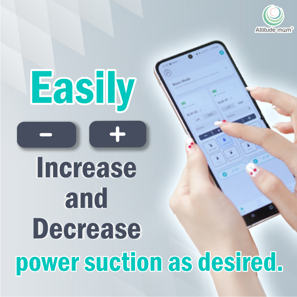 Attitude Mom Easy Life III – Wireless Breast Pump (Single Side) App ...