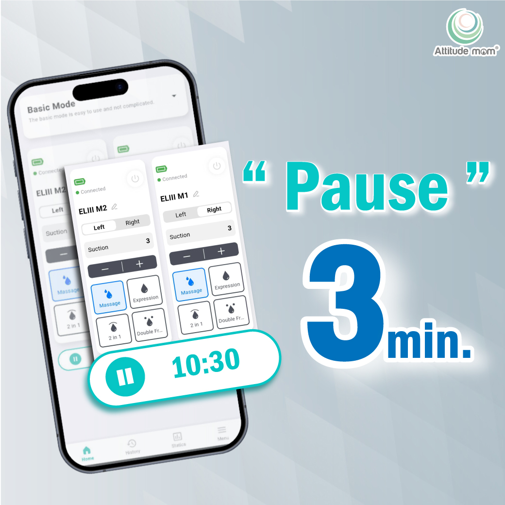 Attitude Mom Easy Life III – Wireless Breast Pump (Single Side) App ...